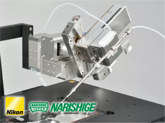 Nikon MTK-1 Micromanipulator set for Inverted Microscope
