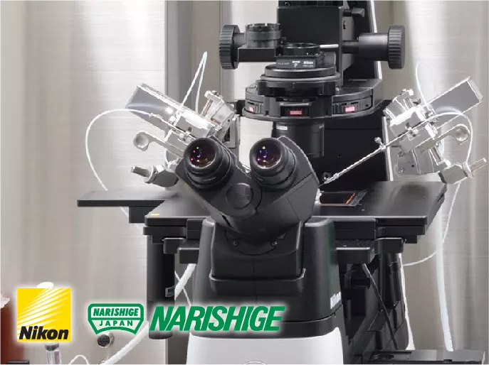 Nikon MTK-1 Micromanipulator set for Inverted Microscope