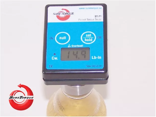 SureTorque Cap Torque Testing
