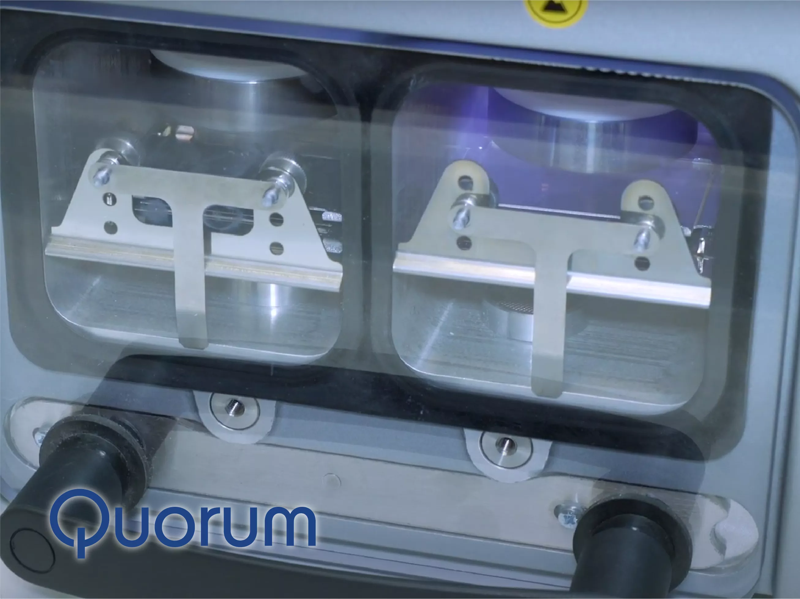 Quorum Glow Discharge for TEM and Surface Modification