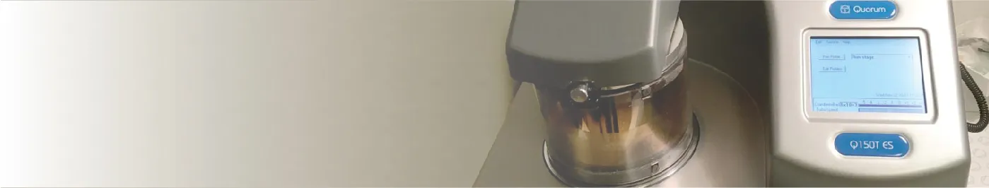 Quorum Sputter Coaters and SEM and TEM Carbon Coaters